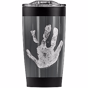 The Lord of the Rings White Hand Stainless Steel Tumbler 20 oz Coffee Travel Mug/Cup, Vacuum Insulated & Double Wall with Leakproof Sliding Lid | Great for Hot Drinks and Cold Beverages
