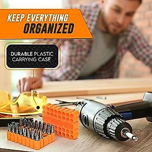 AMERICAN MUTT TOOLS 33pc Security Bit Set – Includes Security Torx, Metric and SAE Hex, Torq, Spanner Bit Set and Triwing – Security Torx Bit Set, Tamper Proof Torx Bit Set, Security Screwdriver Set
