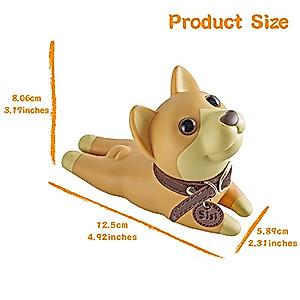 Omoojee Door Stopper, Cute Dog Door Stop, Decorative Door Wedge for Home and Office (3 pcs)