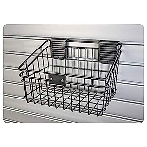 HandIWall Sports Accessory Kit with Locking Bracket Hooks for Slatwall Panel Organization