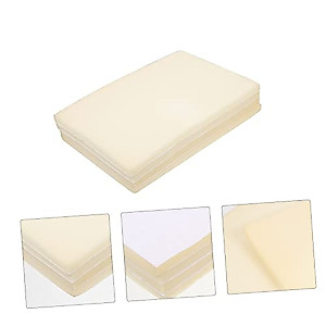 BESTOYARD 8 pcs Box jewelry box pad jewelry stand foam ring holder jewelry tray insert showcase dsiplay insert jewelry foam insert ring display pad eyeglass tray sponge lining ring box white