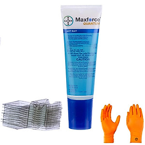 Maxforce Quantum Ant Bait: Long-Lasting Control for Multiple Ant Species with USA Supply Protective Gloves