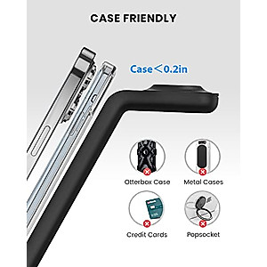 Wireless Charging Stand, GEEKERA 3 in 1 Wireless Charger Dock Station for iPhone 14 Pro Max/14 Pro/14 Plus/13/12/11/X/8 Series, Apple Watch Ultra/SE/8/7/6/5/4/3/2, AirPods Pro/3, Samsung Qi Phones