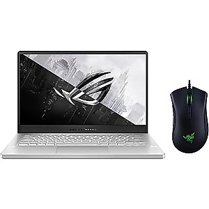 ASUS ROG Zephyrus 14" FHD 144Hz Gaming Laptop | AMD R7-5800HS Processor | NVIDIA GeForce RTX 3060 | 24GB RAM | 1024GB SSD | Backlit Keyboard | Windows 11 Home | Bundled with Gaming Mouse