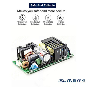 EPS-120-12 12V 10A 120W Industrial Power Supply, High Efficiency, for Automation Systems