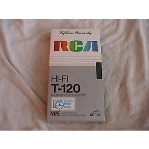 Rca Hi Fi T-120 Premium Video Cassette Blank Tape