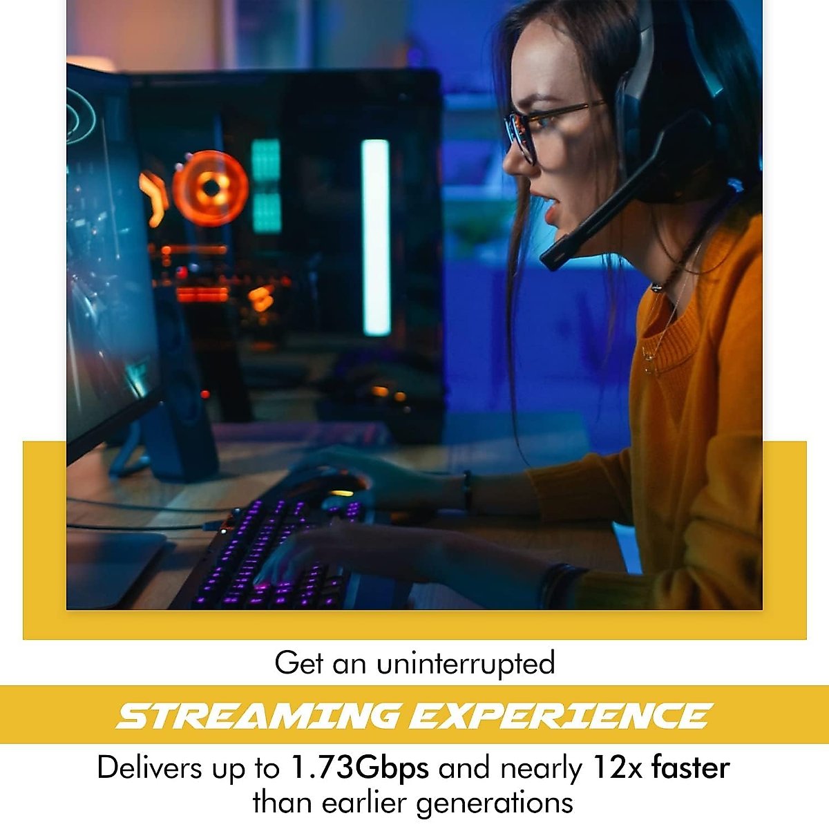 HighZer0 Electronics AC 9560 CNVio Legacy WiFi Adapter for PC | WiFi 5 Dual Band 802.11ac | Up to 1.73 Gbps | Supports Bluetooth 5.1 Windows & Linux | Requires 8-9th Gen Intel CPU | 9560NGW (AC9560)