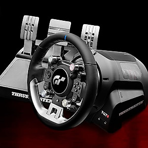 Thrustmaster T-GT II - Racing Wheel with 3 Magnetic Pedal Set, (Compatible with PS5, PS4, PC)