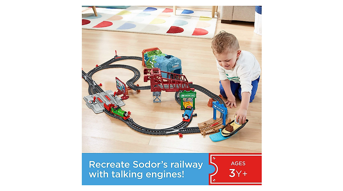 Thomas & Friends Talking Train Set for Kids Ages 3+