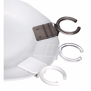 Franmara 8060-BU Plastic Vino Plate Clip for Holding Stemmed Wine Glasses