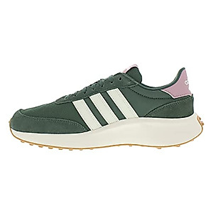 adidas Women's 70s Running Shoes, Green Oxide White Off Magic Mauve, 11 AU