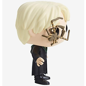 HARRY POTTER - Draco Malfoy with Whip Spider Funko Pop! Vinyl Figure (Bundled with Compatible Pop Box Protector Case)