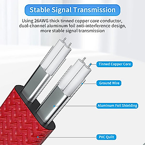 ELECPOW SATA 3.0 Cable(5 Pack), SATA III Right Angle 90 Degree HDD SDD Data Cable, Nylon Braided Cable with Locking Latch for SATA HDD, SSD, CD Driver, CD Writer(20 Inch)