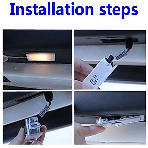 LED Car Door Logo Lights Projector 3D Ghost Shadow Lights for Cadillac SRX XTS ATS XT4 XT5 XT6 Dual Plug Puddle Lights for Caddy Welcome Courtesy Lights Auto Accesories 4 Pack