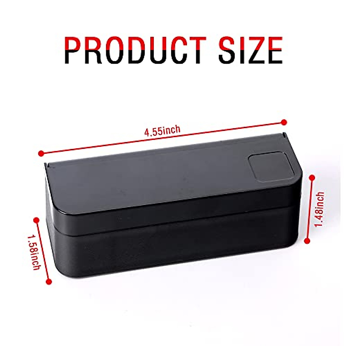 SSNNUU Universal Coin Holder for Car - Automatic Storage&Usage Car Coin Organizer,Car Interior Accessories - Large and Small Coin Storage for Car Truck SUV Home