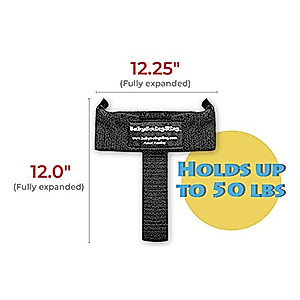 BabySwingSling – This Baby Swing Attachment Converts Standard Park Swings for Infants and Toddlers – Portable, Lightweight, Holds Up to 50 Pounds – Ideal for Swing Training This Summer