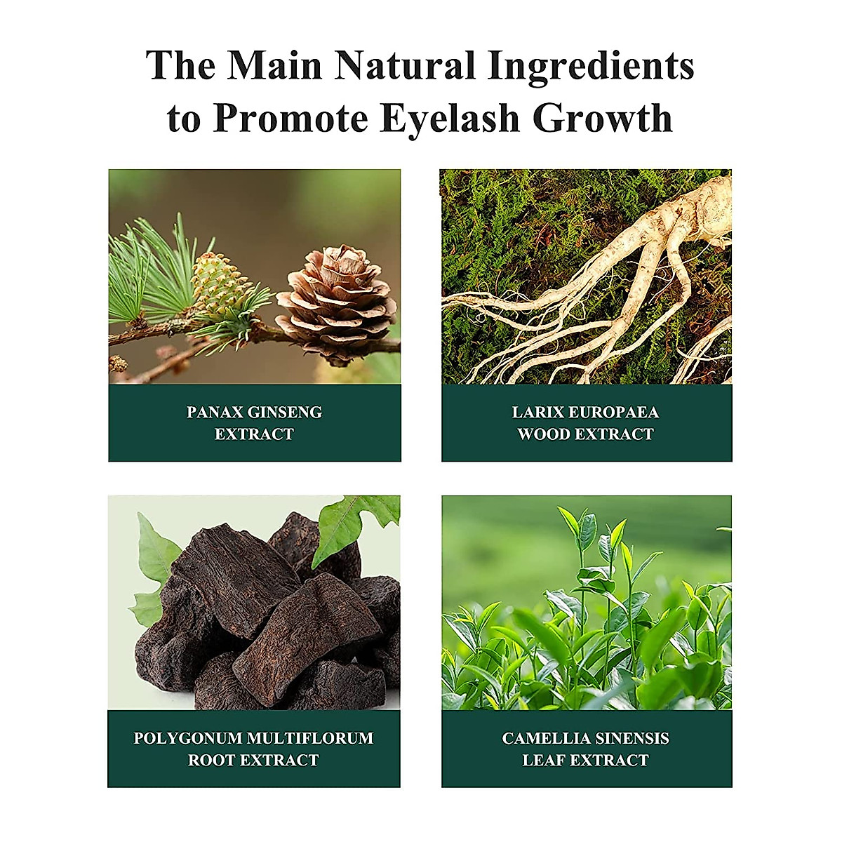 Eyelash Growth Serum, BREYLEE Lash Boosting Serum for Longer, Fuller, Thicker, Enhancing Lashes, Fast Premium Results in 30 days (Gold, 3ML/ 0.1 Fl. Oz)