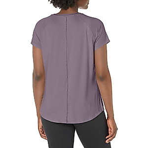C9 Champion Women's Soft Tech Tee, Mauve Mist Purple, Large