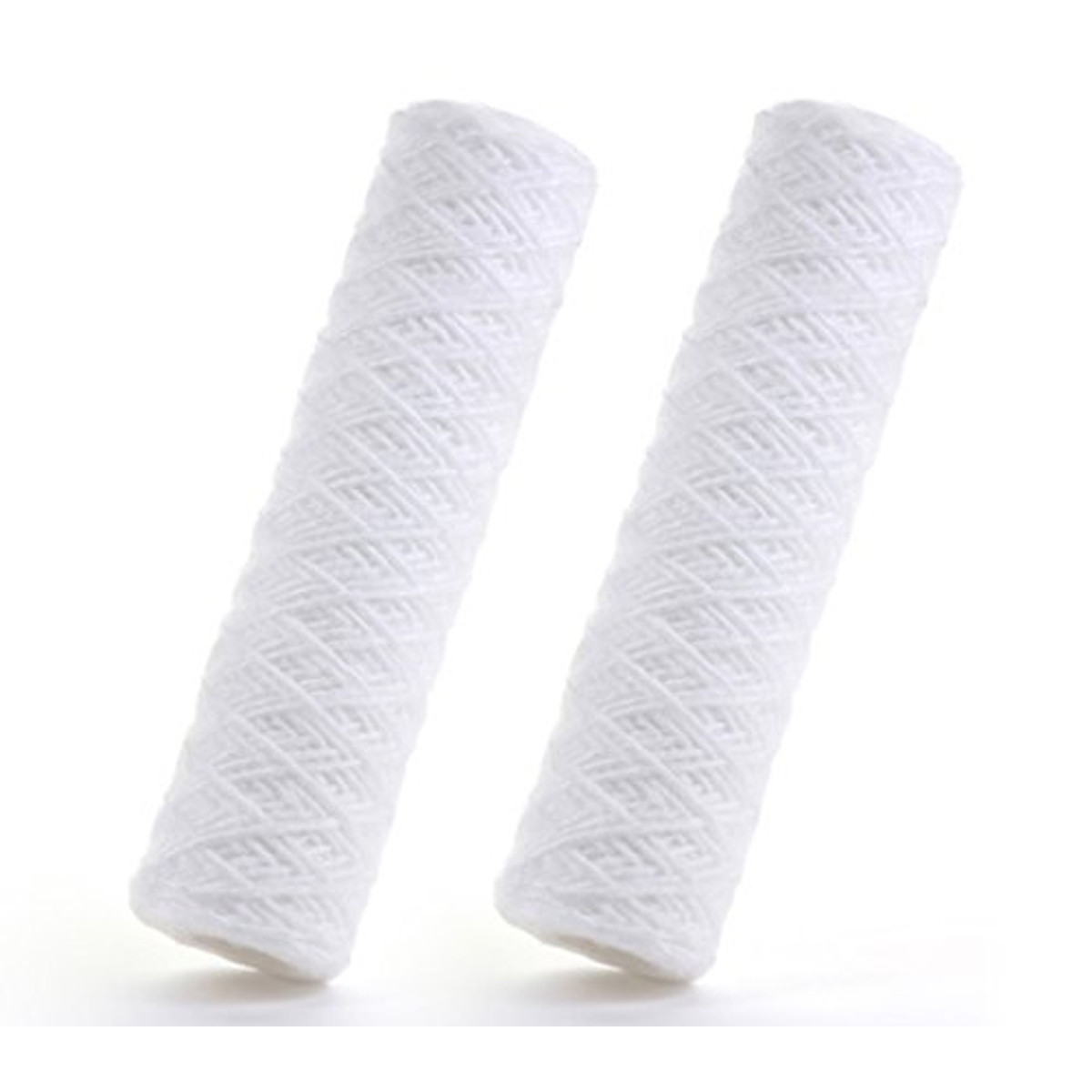 Smart Pack, GE FXWSC Compatible Universal Whole House Sediment String Wound Water Filter Cartridge - 10 micron