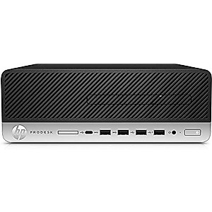 HP ProDesk 600 G4 SFF Home and Business Desktop Black (Intel i5-8500 6-Core, 32GB RAM, 512GB PCIe SSD, Intel UHD 630, 2xUSB 3.1, 2 Display Port (DP), Win 10 Pro) (Renewed)