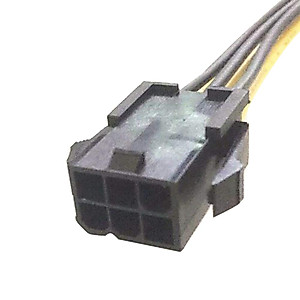 Zahara 11Pin Female to 9Pin Male Replacement for Lenovo Motherboard USB Converter Cable （Length：5inches / Pin spacing 2.54mm ） (6Pin)