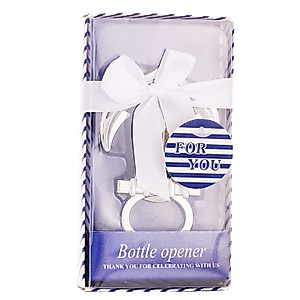 24 PCS Anchor Bottle Opener Wedding Favor Party Favor for Guests，Nautical Theme Anchor Bottle Openers for Wedding,Baby Shower,Bridal Shower or Birthday Party/Decorations/Gifts/Favors/Souvenirs