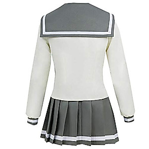 GZCOS Anime Kannan Matsuura Cosplay Costume Dress Outfit Halloween White