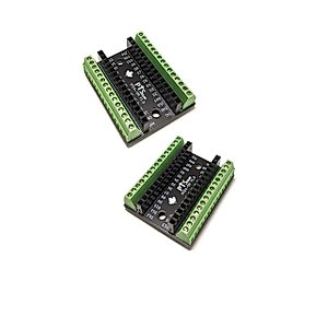 PTSolns Breakout Board BoB Expansion Adapter for Microcontroller (Nano, NTEA-SM-Assembled)