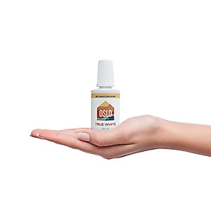 Oslo Home Touch Up Paint Multi-Pack – 5 Most Popular White Home and Rental Colors + Black, w/Brush in 20ml Bottle, Quick Drying, For Repairs, Walls, Trim, Cabinets, Furniture, Shutters and More