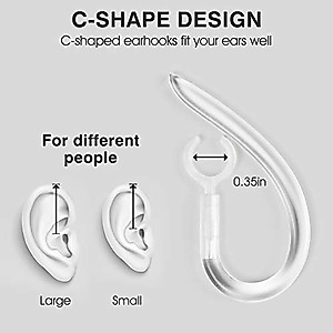 Timekettle Accessories for M2 Language Translator Earbuds, Including 1 Pair of earhooks, 2 Pairs of Earmuffs, 1 Anti-Lost Lanyard