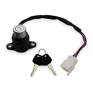 Ignition Key Switch for Honda Shadow Aero 1100 VT1100 2001-2002 Shadow Sabre 1100 VT1100 2000-2007 Shadow Spirit 1100 VT1100C 2001-2007 35100-MCK-A00