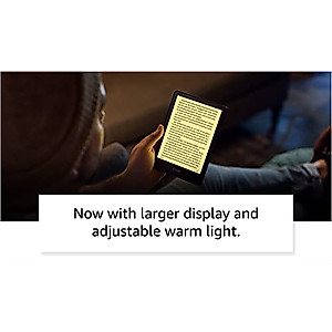 Kindle Paperwhite Signature Edition (32 GB) – With a 6.8" display, wireless charging, and auto-adjusting front light – Without Lockscreen Ads – Denim