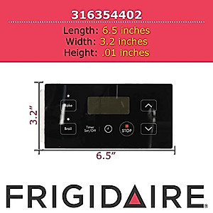 GENUINE Frigidaire 316354402 Range, Stove and Oven Overlay Unit