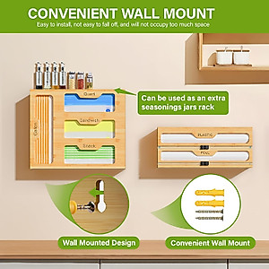 KOCWELL 2 Tier Under Sink Organizer and Under Sink Mat 34" x 22" Set, Sliding Under Bathroom Cabinet Storage Drawer Organizer with Hooks, Hanging Cup, Multi-purpose Under Sink Shelf Organizer