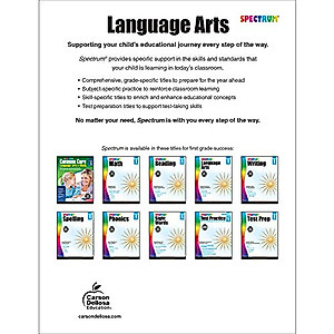 Spectrum Language Arts, Grade 1