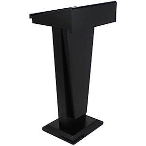 MObyat Lectern Podium Stand,Lectern Tabletop Lectern Podium Hosting Reception Heavy Duty Commercial Podium Tall Podium for Floor Wooden Lectern Podium for Church School Presentation
