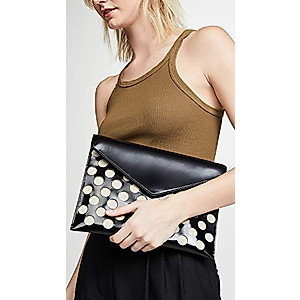 Rebecca Minkoff Perf Leo Clutch Black One Size