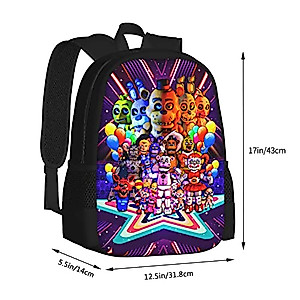 MOSKUTZ 3D Print Anime Backpacks Cartoon Game Backpack Fashion Anime Backpack Game Travel Bags 17 Inch A