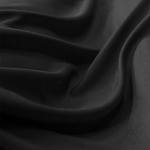 Julius Studio 10 x 12 Ft. Black Photo Studio Backdrop Background for Photography, Video, and Content Creation Polyester Black Muslin Backdrop, JSAG476