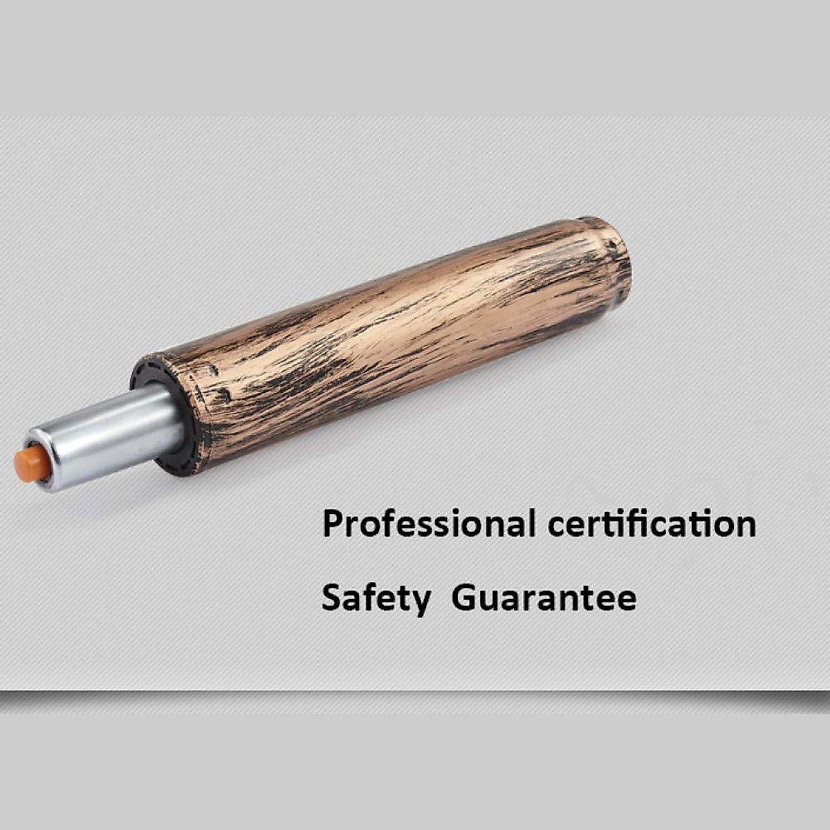 Rugs Portable Beauty Stool with Wheels，Small Adjustable Stool with Brown PU Synthetic Leather Seat，Adjustable Height 50-64 cm，Supported Weight 160 Kg，Drafting Stoolfor Home Office