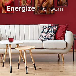 Glade Candle Jar, Air Freshener, Apple Cinnamon, 3.4 Oz, 2 Count