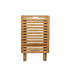 Proman Products Mirage Deluxe Foldable Bamboo Luggage Rack, 24" W x 18" D x 22" H, Natural