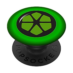 Miraculous Ladybug Carapace icon with brilliant background PopSockets Swappable PopGrip