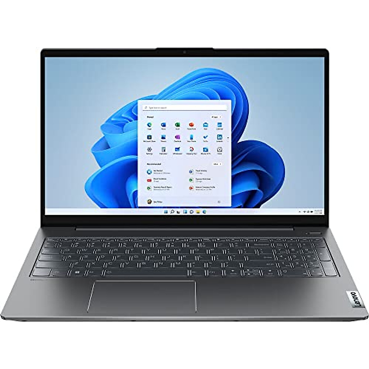 2022 Lenovo IdeaPad 5 Laptop 15.6'' FHD IPS Touchscreen AMD Ryzen 7 5825U 8-Core Radeon Graphics 16GB DDR4 2TB SSD WiFi 6 Keyboard Windows 10 Pro w/ RATZK 32GB USB, Stone Blue, (82SG000AUS)