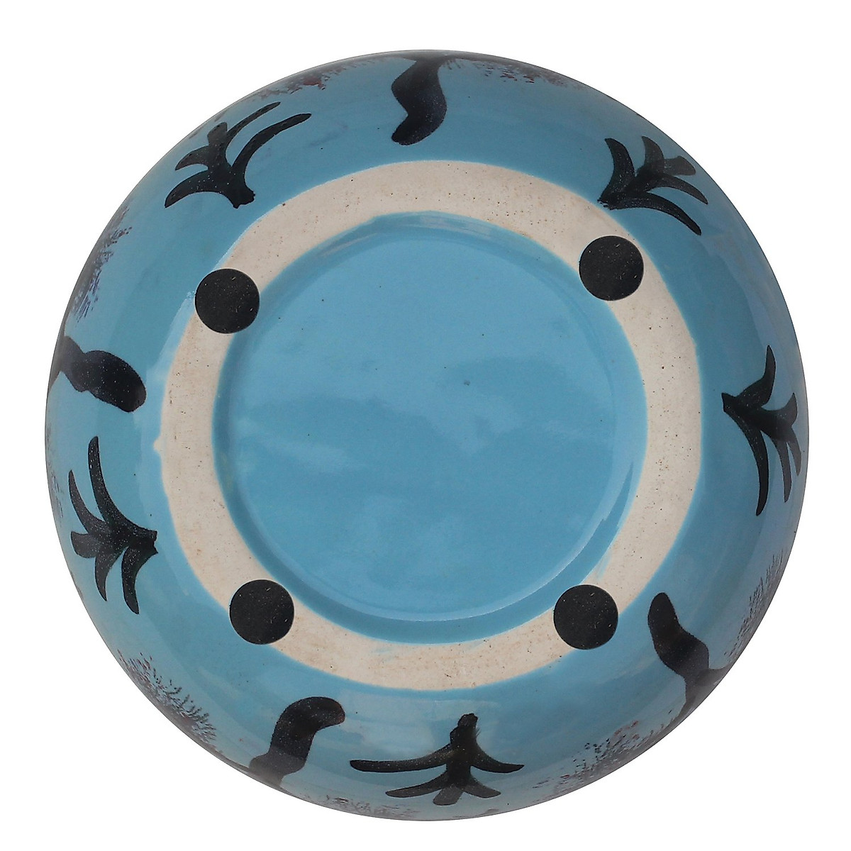 for Mom: 7-Inch Ceramic Yarn Bowl for Crocheting – Tangle-Free Knitting with Smooth Spiral Outlet by Abhandicrafts