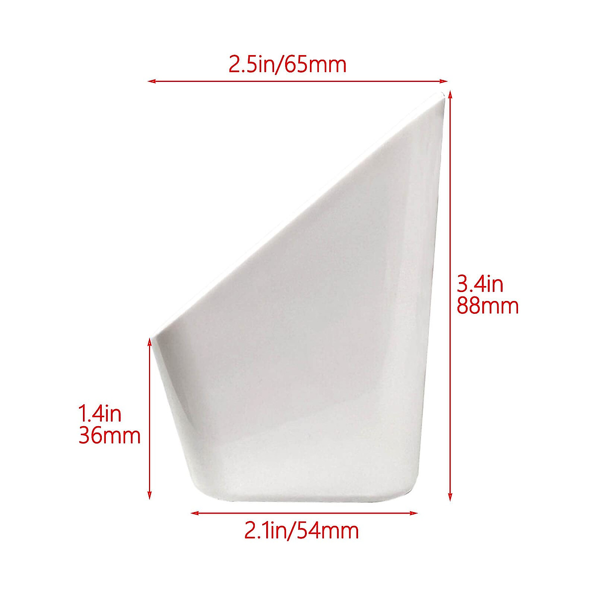 Aiwaiufu Kitchen Sink Front Trays Tip Out Tray Set 14 Inch Polymer Plastic White (2 Pack)