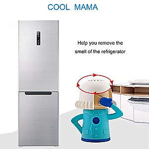 Chilly Mama Baking Soda Fridge and Freezer Odor Absorber & Freshener, Cool Mama Refrigerator Deodorizer Freezer Odor Eliminator Fridge Deodorizing Cleaner Household Kitchen Gadget Tools