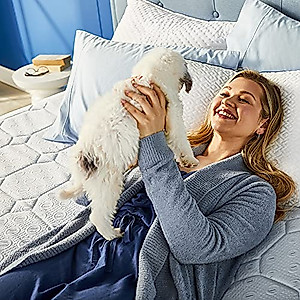 Sleep Innovations Ellis 12 Inch Advanced Cooling Gel Plus Memory Foam Mattress with Dual Cool Cover, Full Size, Bed in a Box, Medium Support