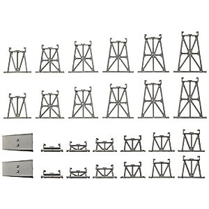 Bachmann Industries Graduated Trestle Track Set, N Scale, 26-Piece