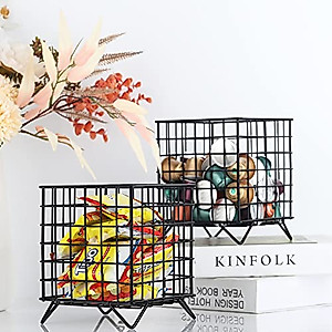 Coffee Pod Holder, Large Capacity K Cup Holder and Coffee Storage Coffee Pod Organizer for Coffee Station Organizer and Coffee Pod Storage K Cup Holders for Counter Coffee Bar (Matte black)